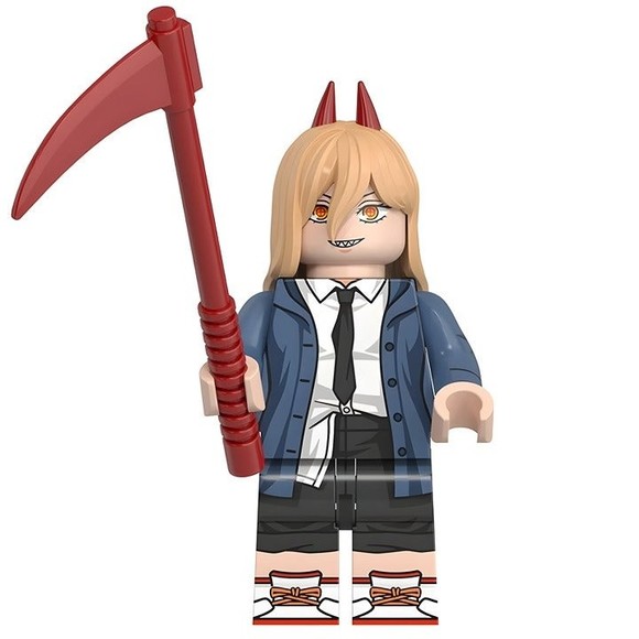 Toys | Power Minifigure Custom Chainsaw Man Minifigures Figure Toy ...
